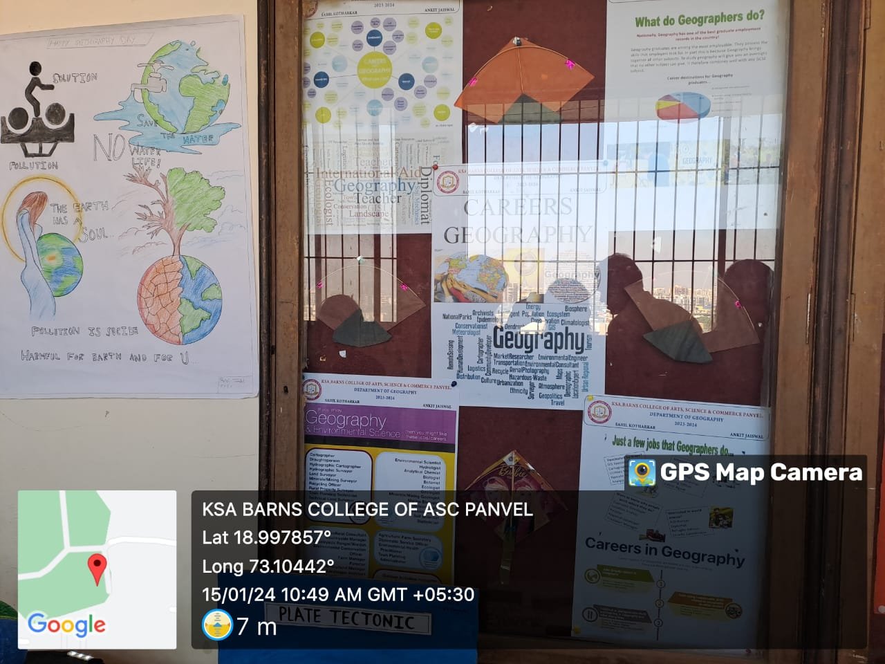Geography Day Celebration - KSA BARNS College of Arts, Science & Commerce